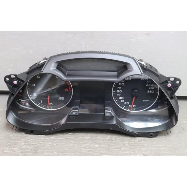 アウディ A4 アバント 右H 前期 (8KCDH 8K) 純正 スピードメーター タコメーター 96196km Audi Magneti Marelli 8K0 920 930A p042455