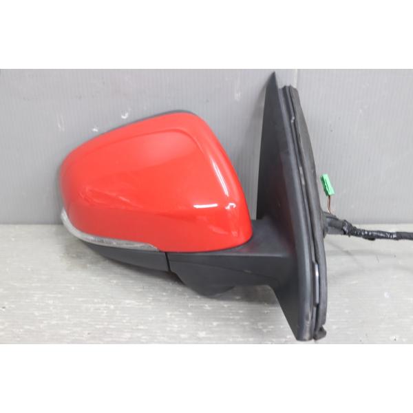 ボルボ V60 右H 前期 (FB4164T 155) 右 ドアミラー ウィンカー BLIS 電格 14ピン＋2ピン レッド系 サイドミラー Volvo 右ミラー p054129 ドアミラー サイドミラー ミラー door mirror ド...