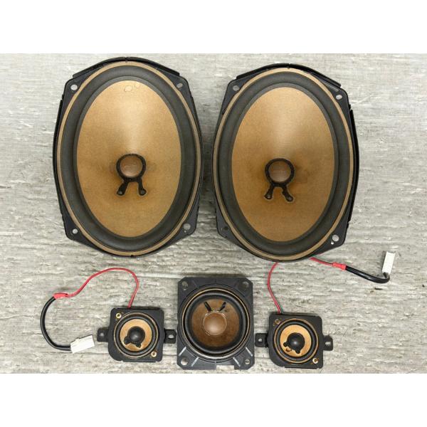 マツダ RX-8 Types 6MT 前期 (SE3P) 純正 BOSE スピーカー 5点セット F156 66 960 ボーズ 破損無 動作保証 カーオーディオ Mazda p060374