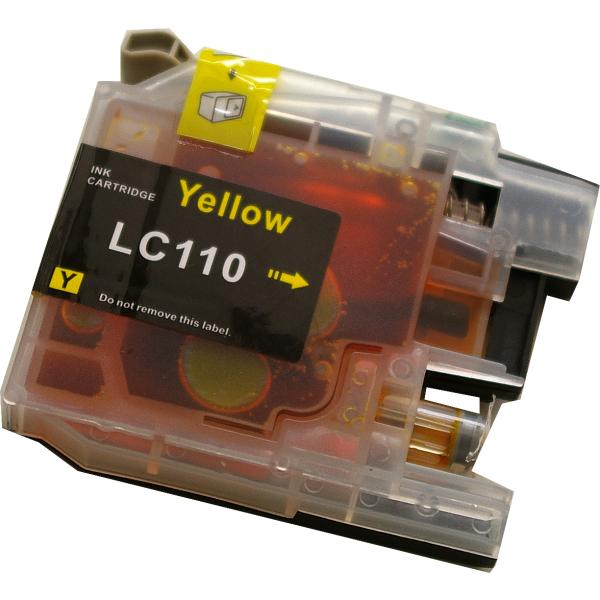 プリンター インク brother LC110Y 互換インク ブラザー工業 商品名 brother(ブラザー)対応・互換インクLC110Y イエロー　単品対応メーカー brothr(ブラザー)＜カラー品番＞LC110Y  イエロー入数：１個...