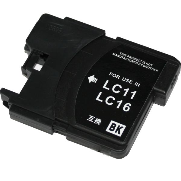 プリンター インク brother LC11-BK (LC16-BK) 互換インク ブラザー工業 LC11/16商品名 brother(ブラザー)対応・互換インクLC11BK (LC16BK) ブラック 単品  対応メーカー brothr(...