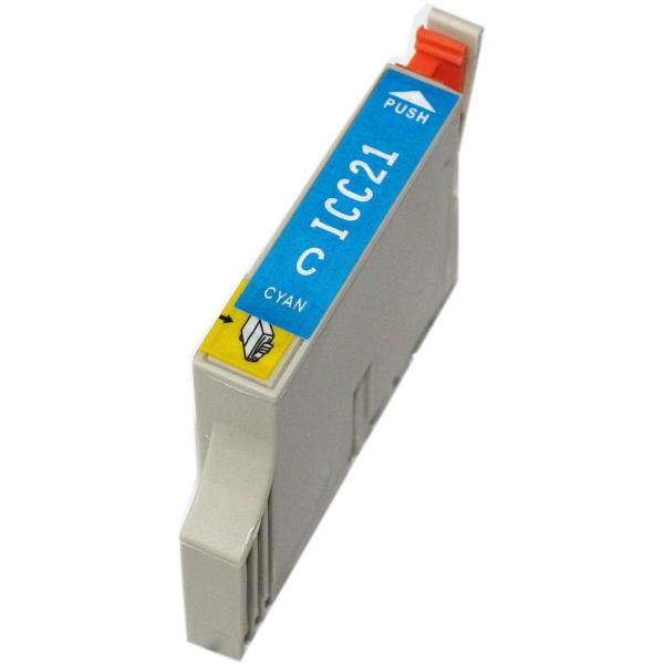 プリンター インク EPSON ICC21 インクカートリッジ 互換インク IC21 インク商品名 EPSON(エプソン)対応・互換インクICC21 シアン  単品対応メーカー EPSON(エプソン)＜カラー品番＞ICC21 (シアン )入...