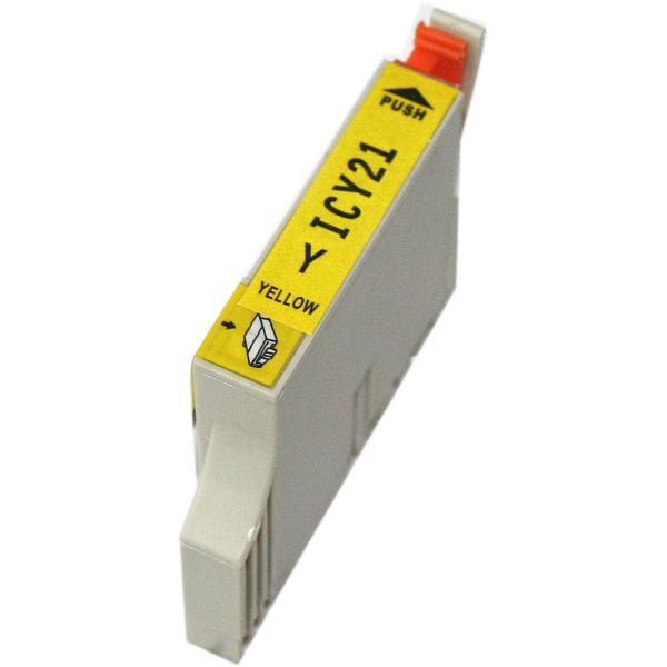 プリンター インク EPSON ICY21 インクカートリッジ 互換インク IC21 インク商品名 EPSON(エプソン)対応・互換インクICY21 イエロー  単品対応メーカー EPSON(エプソン)＜カラー品番＞ICY21 (イエロー)...