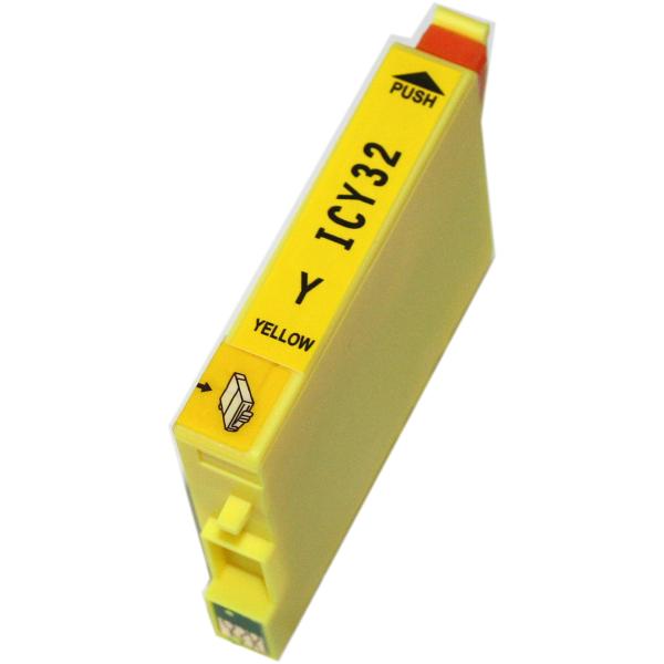 プリンター インク EPSON ICY32 インクカートリッジ 互換インク IC32 インク商品名 EPSON(エプソン)対応・互換インクICY32 イエロー 単品対応メーカー EPSON(エプソン)＜カラー品番＞ICY32 (イエロー)入...