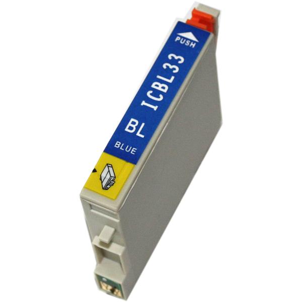 プリンター インク EPSON ICBL33 インクカートリッジ 互換インク IC33 インク商品名 EPSON(エプソン)対応・互換インクICBL33 ブルー　単品  対応メーカー EPSON(エプソン)＜カラー品番＞ICBL33 (ブル...
