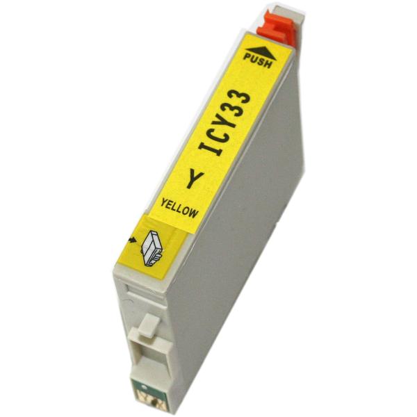 プリンター インク EPSON ICY33 インクカートリッジ 互換インク IC33 イエロー インク商品名 EPSON(エプソン)対応・互換インクICY33 イエロー　単品  対応メーカー EPSON(エプソン)＜カラー品番＞ICY33 ...
