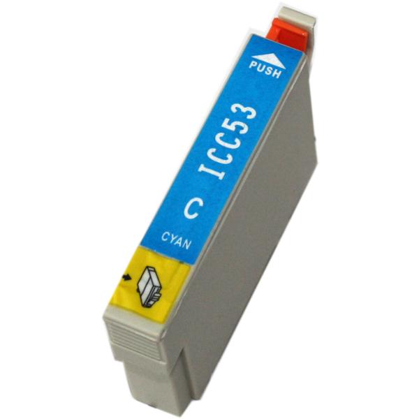 プリンター インク EPSON ICC53 インクカートリッジ 互換インク IC53 インク商品名 EPSON(エプソン)対応・互換インクICC53 シアン 単品  対応メーカー EPSON(エプソン)＜カラー品番＞ICC53 (シアン)入...
