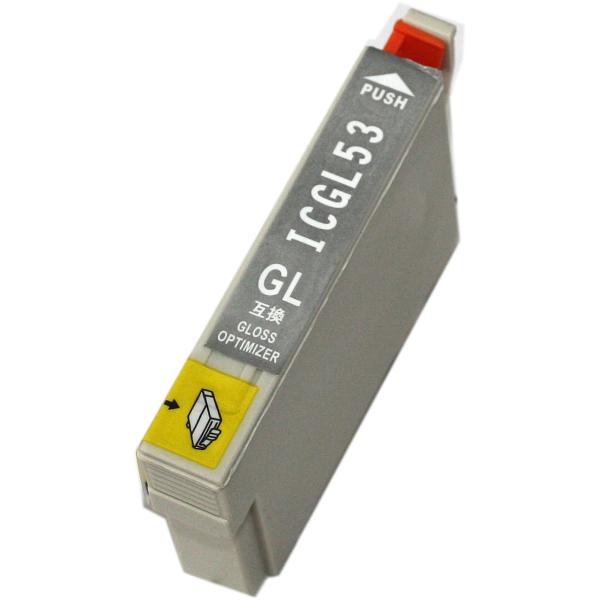 プリンター インク EPSON ICGL53 インクカートリッジ 互換インク IC53 インク商品名 EPSON(エプソン)対応・互換インクICGL53 グロスオプティマイザ  単品  対応メーカー EPSON(エプソン)＜カラー品番＞IC...