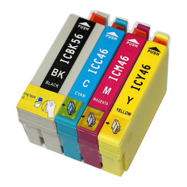 プリンター インク EPSON IC4CL5646 インクカートリッジ 互換インク IC56 IC46 4色セット インク商品名 EPSON(エプソン)対応・互換インクIC56/46 ４色セット 対応メーカー EPSON(エプソン)＜カラー...