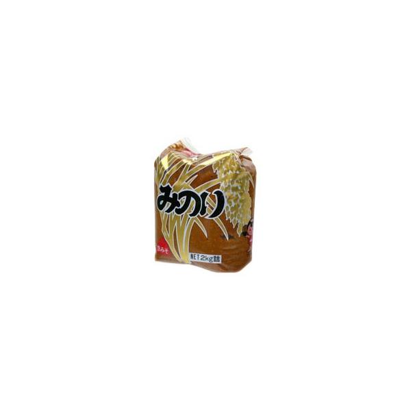 みのり 赤味噌 ×1ケース 2kg×6袋入り 美味しい味噌 こだわりの味噌 稔　量目：2kg×6袋〔こちらの商品は重量の関係上1ケースにつき一送料が発生してしまいます〕※冷蔵配送をご選択頂いた場合は決済画面の送料+1000円〔120サイズ冷...