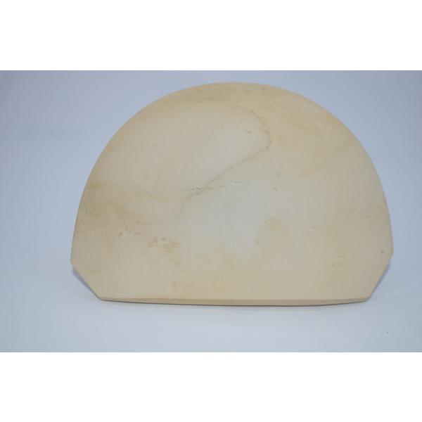 茶道具 前瓦 白 中 泉山 作 茶道 f 10-8707f 11.2×7.5cm 高さ1.8cm 焼け、汚れ、擦れはありますが、本体はしっかりしています、お稽古にお使いになるには差し支えありません。