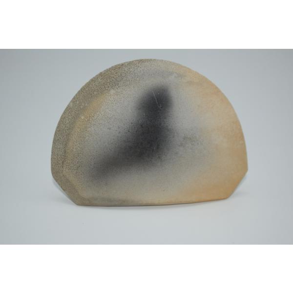 茶道具 前瓦 雲華 小 崇白 作 茶道 b 10-8808b 9.5×6.7cm 高さ1.8cm メクレ、焼け、汚れ、擦れはありますが、本体はしっかりしています、お稽古にお使いになるには差し支えありません。