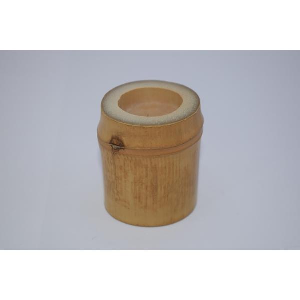 茶道具 竹蓋置 風炉用 茶道 20-9502 径：約5cm 高さ5.4cm 欠け、汚れ、擦れはありますが、本体はしっかりしています、お稽古にお使いになるには差し支えありません。