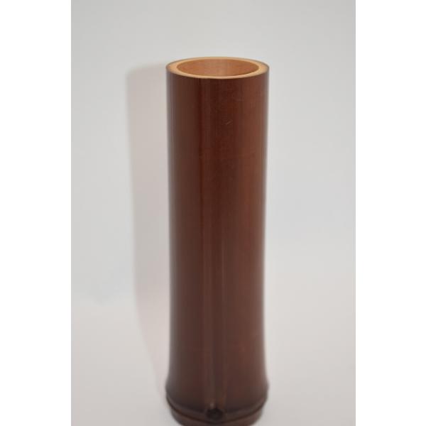 茶道具 煤竹 灰吹 a 茶道 25-8804a 約:径4.1cm 高さ13.6cm 擦れはありますが、本体はしっかりしています、お稽古にお使いになるには差し支えありません。