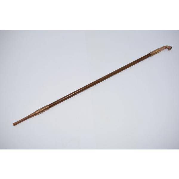 茶道具 筋 煙管 (6) 茶道 25-25-9301 41.2×1.1cm 高さ1.6cm 錆、シミ、汚れ、当り、擦れはありますが、本体はしっかりしています、お稽古にお使いになるには差し支えありません。