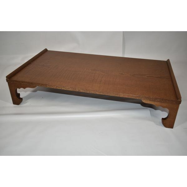 茶道具 女桑 文台 茶歌舞伎 茶道 28-9912 58.5×32.3cm 高さ12cm 擦れ、シミはありますが、本体はしっかりしています、お稽古にお使いになるには差し支えありません。