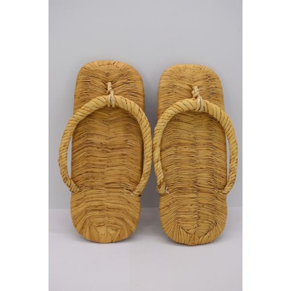 茶道具 茶事 懐石 露地草履 露地ぞうり 1足 (A5) 茶道 29-9912 約25cm×9cm 使用感はありますが、本体はしっかりしています、お稽古にお使いになるには差し支えありません。