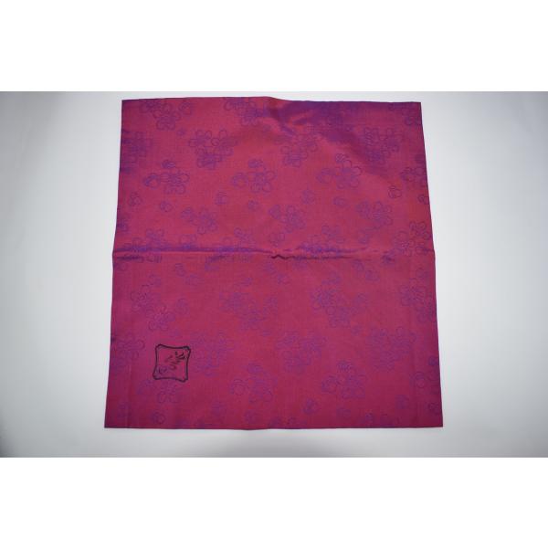 茶道具 帛紗 服紗 相伝八種地紋 紅梅重 （1） 徳斎 製 帛紗 正絹 茶道 袱紗 ｔ 33-8589 約27.5cm×28cm 名物裂 敷物 帛紗 服紗 袱紗 テーブルセンター ドイリー （花瓶敷き） 注）帛紗は4つ折にしてクリックポスト...