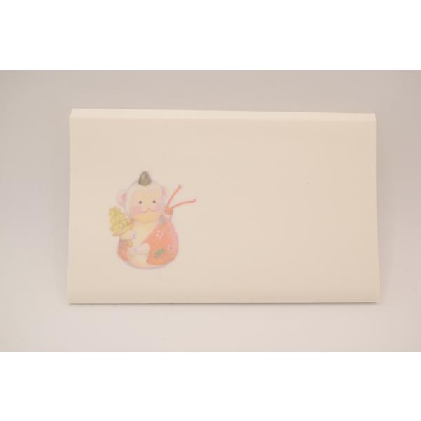 茶道具 懐紙 絵懐紙 三番叟の絵 1帖(30枚) 17.5×14.5cm kaishi-iroe-02