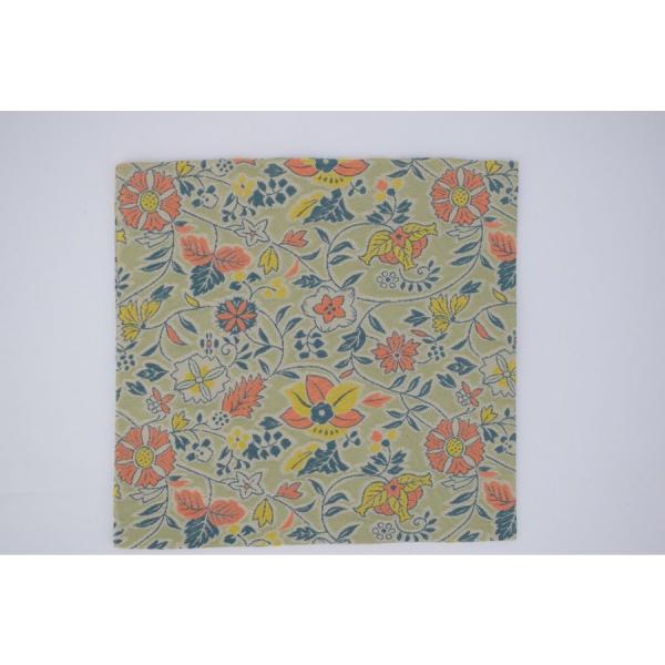 茶道具 古帛紗 古服紗 早雲寺文台裂 正絹 t kobukusa-27 約15×15.9cm 名物裂 敷物 帛紗 服紗 袱紗 テーブルセンター ドイリー （花瓶敷き）