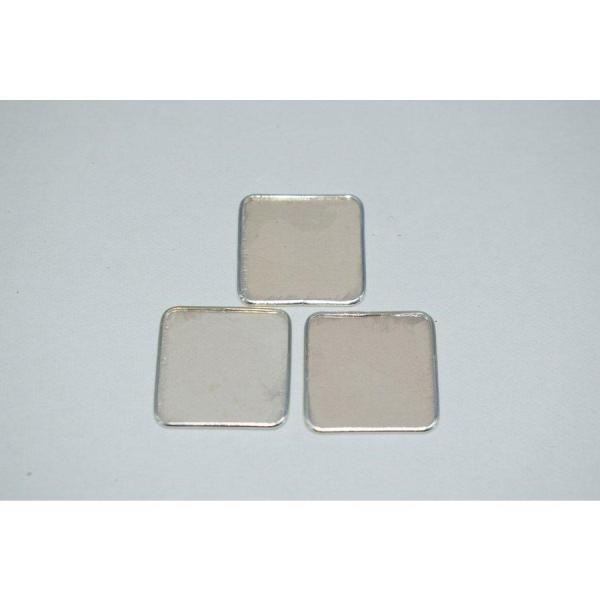 茶道具 銀葉 1枚 角2.2cm（約）