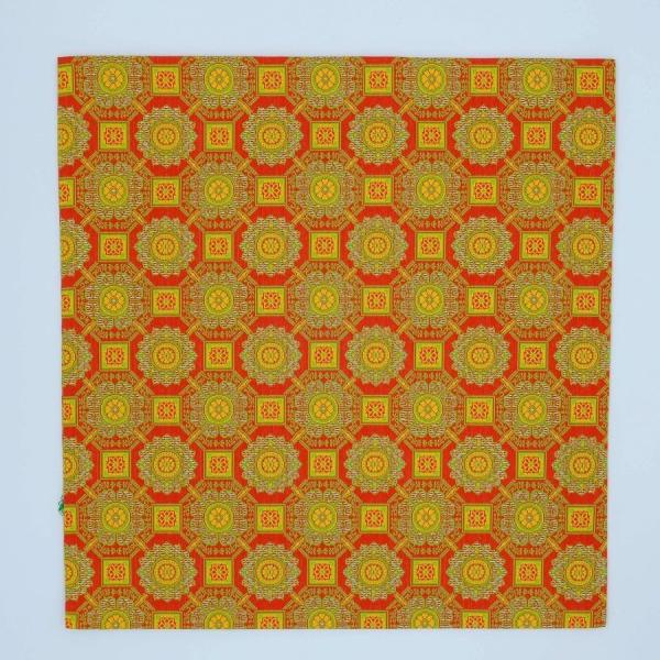 茶道具 出帛紗 出服紗 正倉院御物 経錦万暦八陵蜀江 錦 正絹 t ms2033-63 約27.5cm×28cm 名物裂 敷物 帛紗 服紗 袱紗 テーブルセンター ドイリー （花瓶敷き） 注）帛紗は4つ折にしてクリックポストでお送りします、...