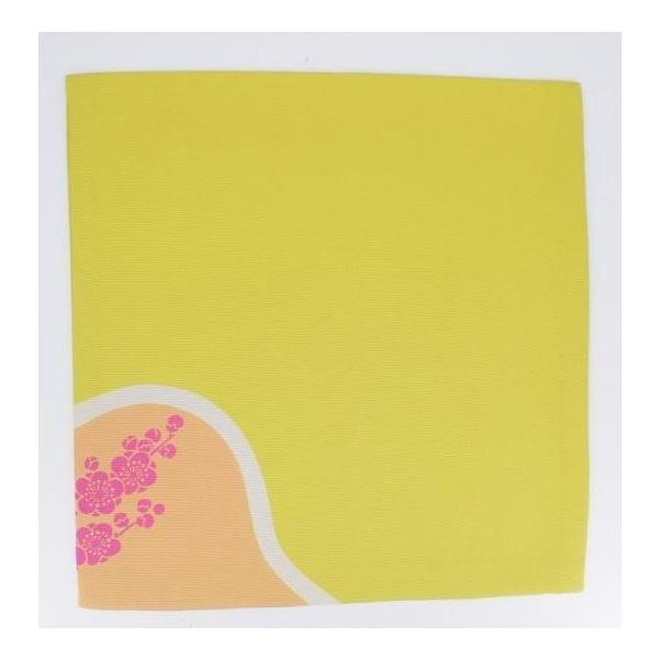 茶道具 友禅 帛紗 服紗 梅紋 徳斎 製 正絹 t ms2033-90 約27.5cm×28cm 名物裂 敷物 帛紗 服紗 袱紗 テーブルセンター ドイリー （花瓶敷き） 注）帛紗は4つ折にしてクリックポストでお送りします、折り目が付かない...