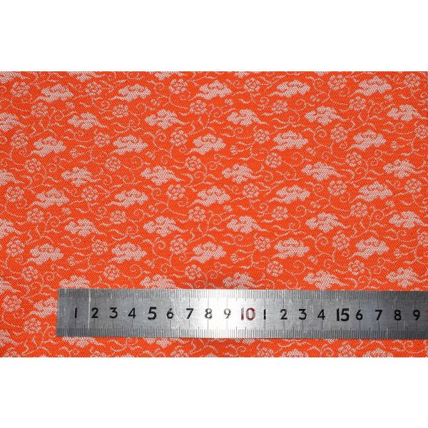 仕覆裂 仕服裂 茶入用 茶碗用 棗用 茶杓用 雲頭唐草文 紹巴 正絹 t tz2033-10 約27cm角 名物裂 茶碗1個分、茶入・棗は約2個作成可能です。