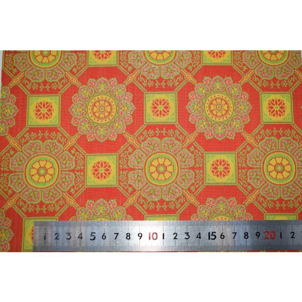 仕覆裂 仕服裂 茶入用 茶碗用 棗用 茶杓用 正倉院御物 経錦万暦八陵蜀江 錦 正絹 t tz2033-61 約27cm角 名物裂 茶碗1個分、茶入・棗は約2個作成可能です。