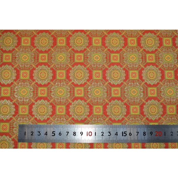 仕覆裂 仕服裂 茶入用 茶碗用 棗用 茶杓用 正倉院御物 経錦万暦八陵蜀江 錦 正絹 t tz2033-64 約27cm角 名物裂 茶碗1個分、茶入・棗は約2個作成可能です。