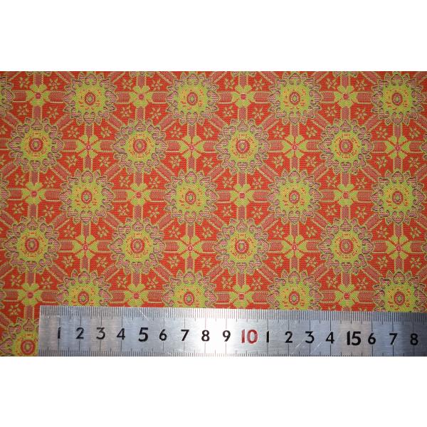 仕覆裂 仕服裂 茶入用 茶碗用 棗用 茶杓用 正倉院御物 経錦万暦八陵蜀江 錦 正絹 t tz2033-65 約27cm角 名物裂 茶碗1個分、茶入・棗は約2個作成可能です。