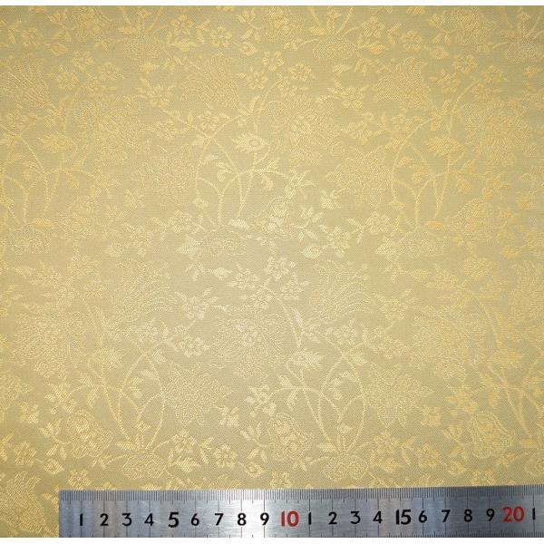 仕覆裂 仕服裂 茶入用 茶碗用 棗用 茶杓用 唐華蔓紋 金襴 正絹 t tz2033-70 約27cm角 名物裂 茶碗1個分、茶入・棗は約2個作成可能です。