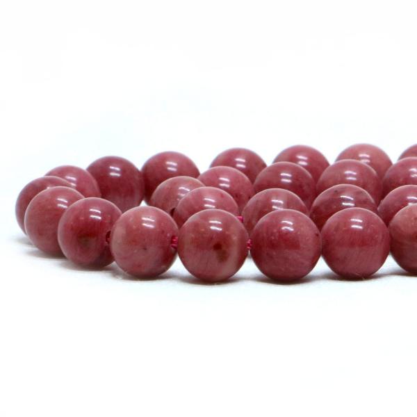 【ビーズサイズ】8mm【形】丸玉【連の長さ】約38〜40cm※ビーズサイズは0.5mm前後の誤差がある場合がございます【商品説明】ピーモンタイト（Piemontite）はイタリア北部のピエモンテ（Piemonte）で発見されたことから名付け...