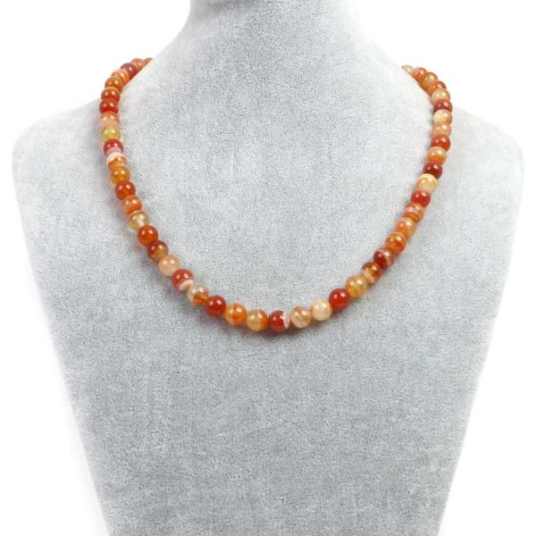 【ビーズサイズ】8mm【形】丸玉【全長】約45・50・55cm（ビーズ部分の長さ）※ビーズサイズは0.5mm前後の誤差がある場合がございます【マグネットサイズ】8ｍｍ