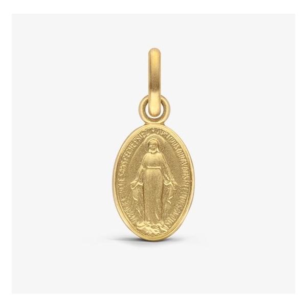 ◆◆　製品仕様　◆◆・聖母マリア　18金メダイ（ペンダントのみ）※【ご注意：チェーンは、付いておりません】・「不思議のメダイ」（奇跡のメダイ）ミニモデル　（Vierge Miraculeuse）・アルチュス・ベルトラン社製（Arthus-B...