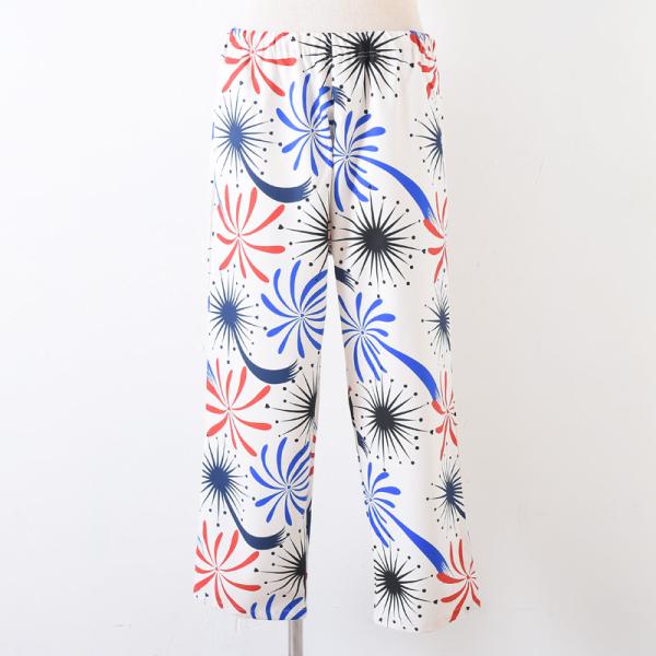 上質なPOLYESTER100%の生地に50sに実在したスペシャルヴィンテージのシャツよりサンプリングしたオリジナルグラフィックを落とし込んだイージーパンツ。素材もポリですので、シワになりにくく、家庭用の洗濯機でも洗えます。扱いやすさもポイ...