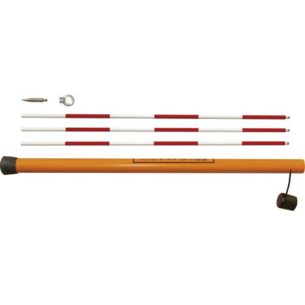 製品コード:WSP-SIS仕様:S セット 2 段石突付セット内容:60cm 精密ピンポール（赤白）×3、石突（SPP-IS）、リング、ハードケース