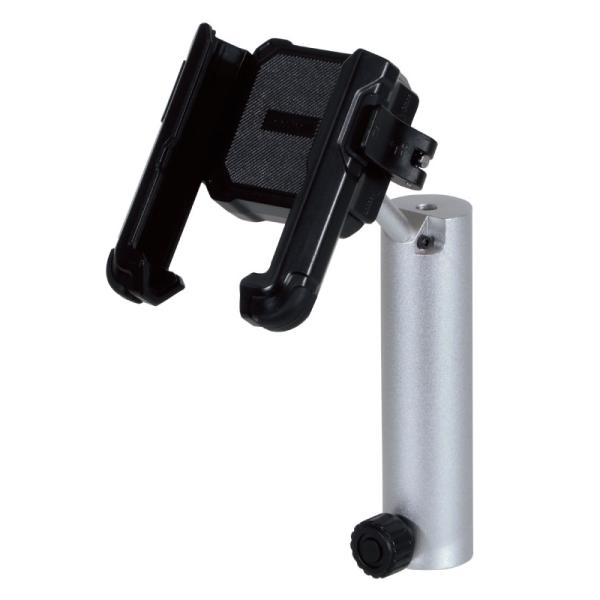 ボタン操作ラクラクのスライド式モバイルホルダー■ 特長● ボタンの操作に干渉しづらい構造。● カメラに干渉しづらい構造のため、装着しながらカメラを使用することが可能です。● 傷止めシリコンゴムでスマホの傷を軽減。●プレート型二脚がスマートフ...