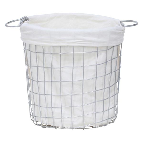 他の・「インテリア雑貨」・を見る 他の・「かご・バスケット」・を見る   サイズ  商品サイズ：W300×D300×H300mm / 0.5kg梱包サイズ：(外箱1)640×330×320mm/4.55kg 詳細サイズ：  素材  ■スチー...