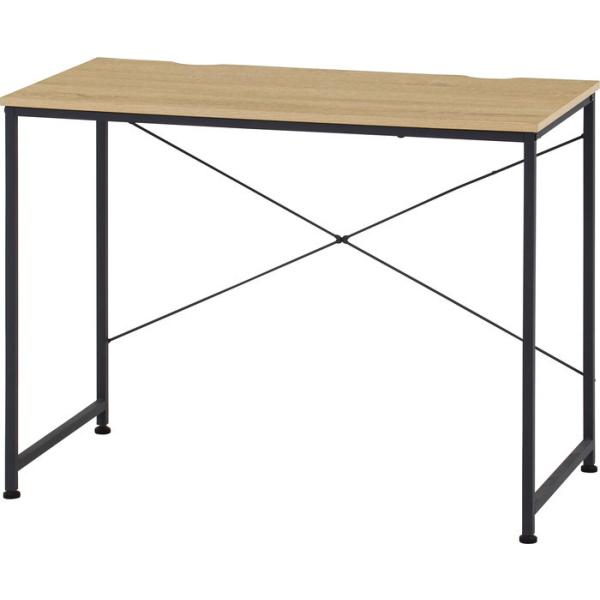 他の・「デスク」・を見る 他の・「書斎机」・を見る   サイズ  商品サイズ：幅950×奥行480×高さ720mm耐荷重(天板)40kg  素材  ■構造部材:金属(鋼)　■表面加工:エポキシ樹脂塗装　■甲板の表面材:合成樹脂化粧MDF(メ...