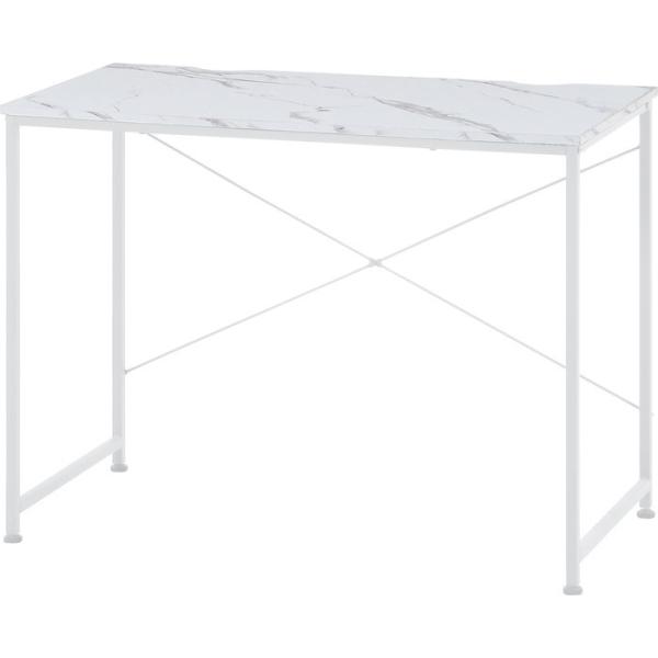 他の・「デスク」・を見る 他の・「書斎机」・を見る   サイズ  商品サイズ：幅950×奥行480×高さ720mm耐荷重(天板)40kg  素材  ■構造部材:金属(鋼)　■表面加工:エポキシ樹脂塗装　■甲板の表面材:合成樹脂化粧MDF(メ...