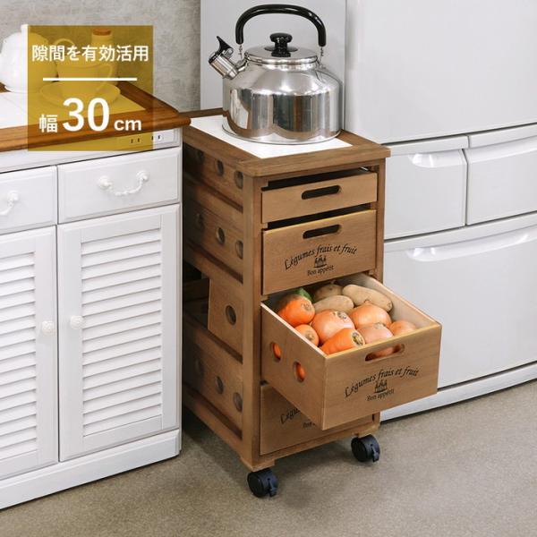 他の・「収納家具」・を見る 他の・「キッチン収納」・を見る 他の・「ストッカー」・を見る   サイズ  (約)幅30×奥行40×高さ61.5cm  素材  主材:桐材  生産地  中国製  カラー  ・ライトブラウン・ホワイトウォッシュ  ...