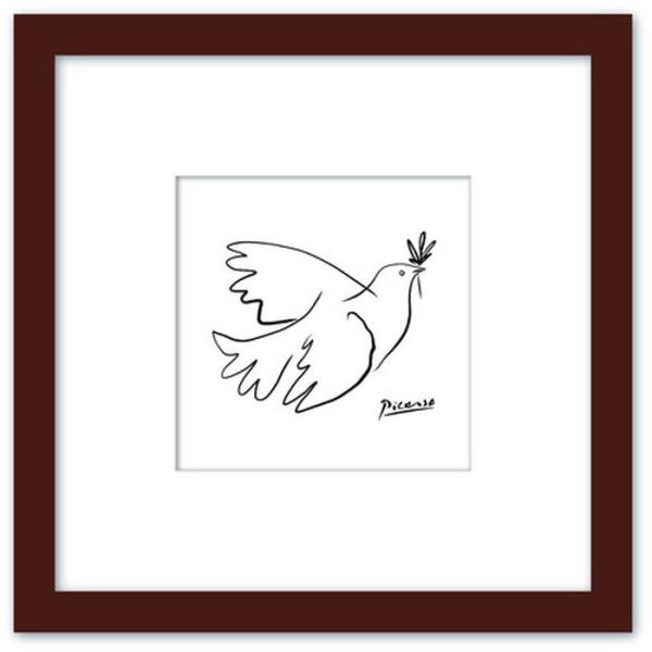 他の・「インテリア雑貨」・を見る 他の・「アートパネル」・を見る 他の・「パブロ・ピカソ」・を見る   サイズ  L：W525×H525×D20mm置掛兼用／丸棒スタンド付  素材  ・PET・紙  生産国  日本  カラー  フレームカラ...