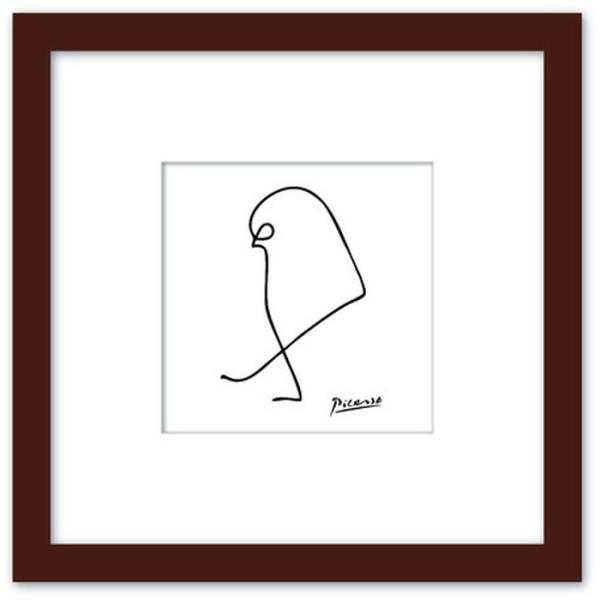 他の・「インテリア雑貨」・を見る 他の・「アートパネル」・を見る 他の・「パブロ・ピカソ」・を見る   サイズ  L：W525×H525×D20mm置掛兼用／丸棒スタンド付  素材  ・PET・紙  生産国  日本  カラー  フレームカラ...