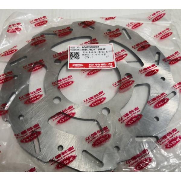 PGO純正 フロント用 ブレーキディスク 純正番号：AF4035000002※必ずご注文前に純正部品番号及び商品画像にて形状をご確認下さい。対応車種：PGO（比雅久）Tigra / ティグラ