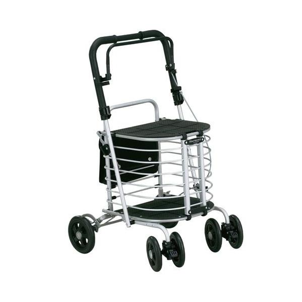 【送料無料】ハーモニーAL　島製作所　シルバーカー