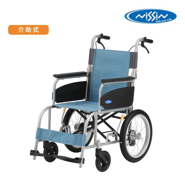 介助式 車いす NEO-2β軽量・高品質の高強度アルミ製フレームの車いす。NEOβシリーズクッション性にすぐれたキャスタ輪と、メンテナンスフリーの黒色ノーパンクタイヤを採用した、使いやすくリーズナブルな車いすです。日進医療株式会社ネオベータ...