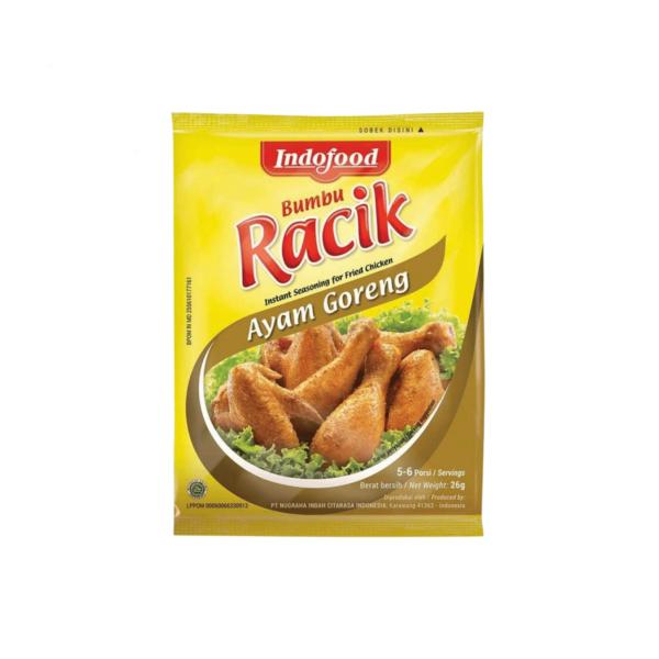 インドネシアの人気フライドチキンスパイス<br>RACIK AYAM GORENGは、インドネシアの伝統的なフライドチキン「アヤムゴレン（Ayam Goreng）」を簡単に作ることができるスパイスミックスです。<br&gt...