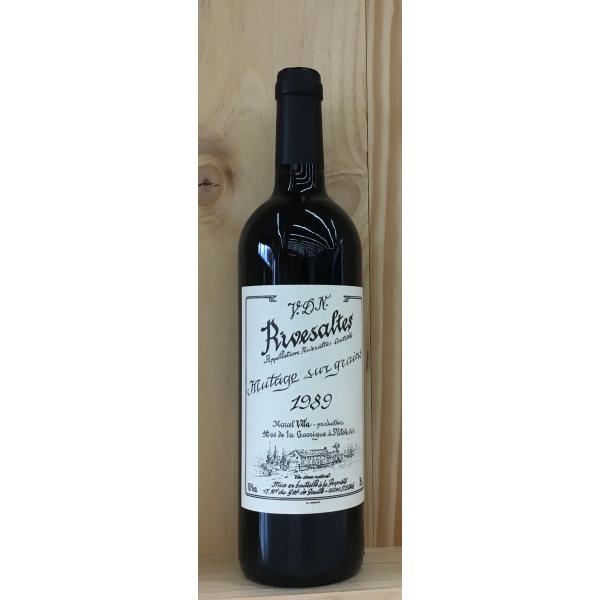 ドメーヌ・サント・ジャクリーヌ   リヴザルト 1989 750ml Domaine Sainte Jacqueline Rivesaltes 1989☆ラングドック地方　☆ＡＯＣリヴザルド　　  ☆極甘口☆ぶどう品種:　グルナッシュ※室温...