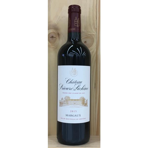 シャトー・プリューレ ・リシーヌ　2015 750ｍｌ Chateau Prieure Lichine Margaux 2015☆ボルドー地方　　☆AOCマルゴー ☆フルムボディ　☆ぶどう品種:カベルネ・ソーヴィニョン、メルロー、カベルネ・...